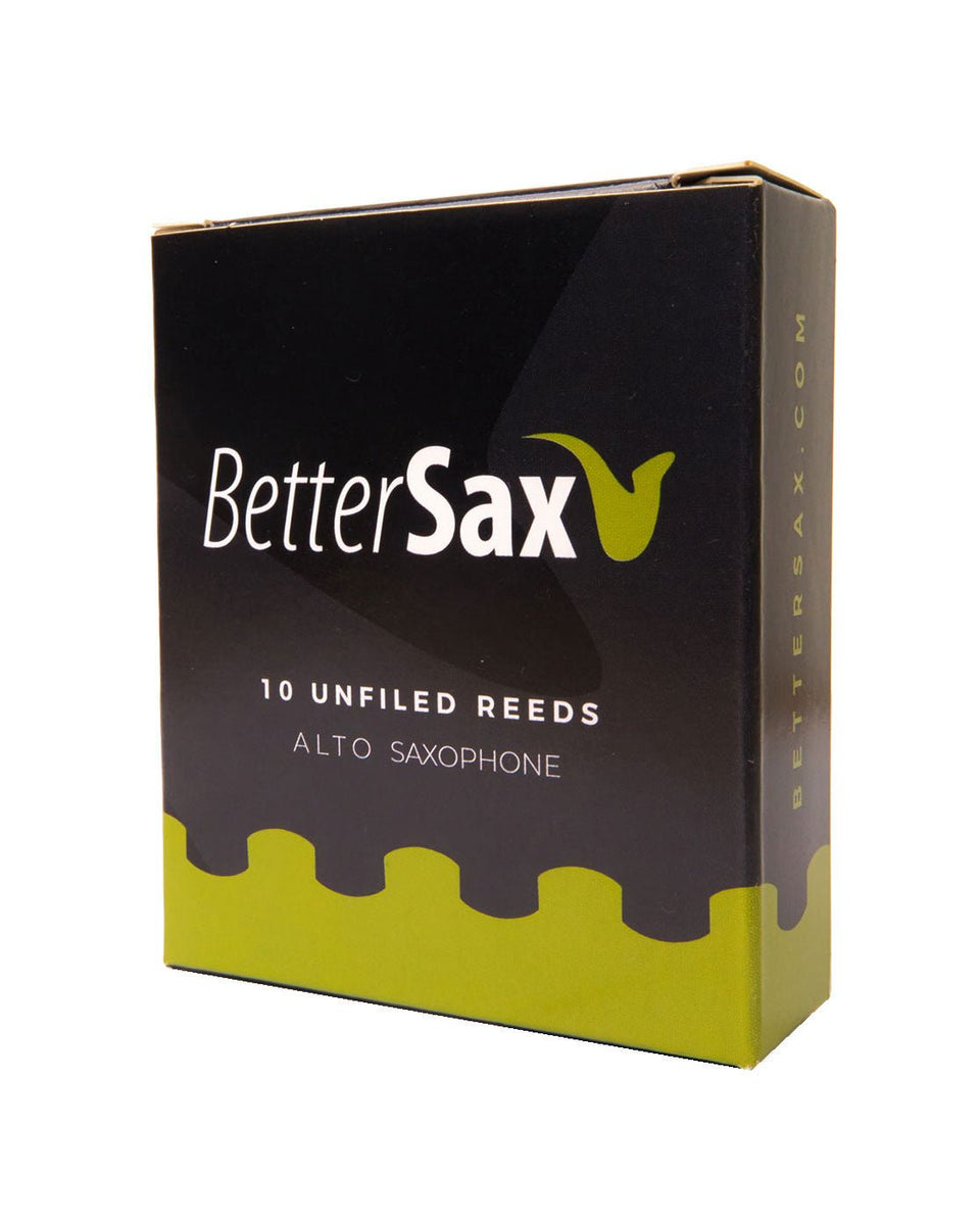 BetterSax Alto Sax Jazz Cut Reeds - Half Price - Strength 4 – SAX