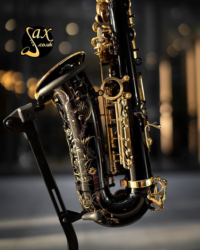 Selmer Paris SA80 Series II Alto Saxophone Jubilee Black Lacquer SAX Selmer Paris SA80 Series II Alto Saxophone Jubilee Black Lacquer SAX